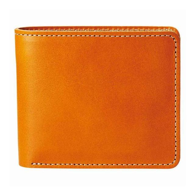made in underground osaka.japan ヌメ革 二つ折り財布 OJ-1503 キャメル(代引不可)【送料無料】
