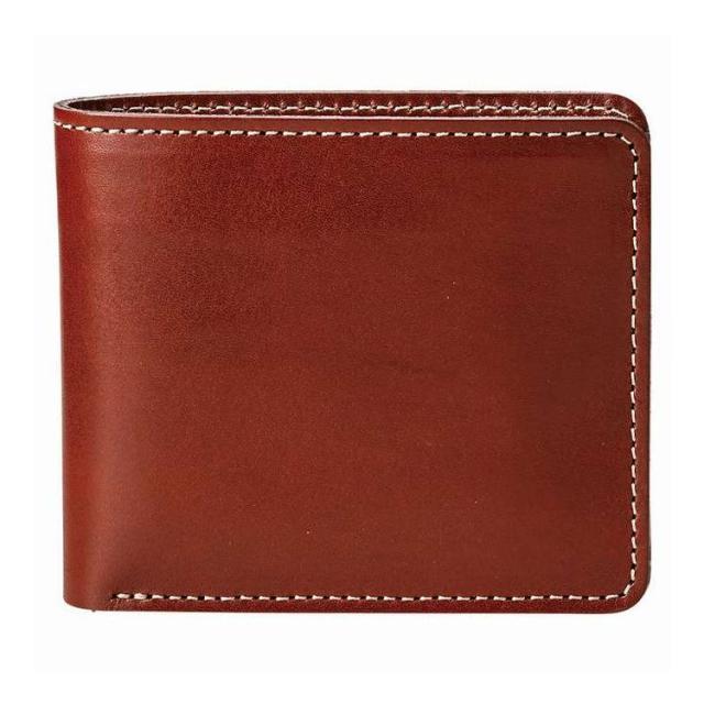 made in underground osaka.japan ヌメ革 二つ折り財布 OJ-1503 チョコ(代引不可)【送料無料】