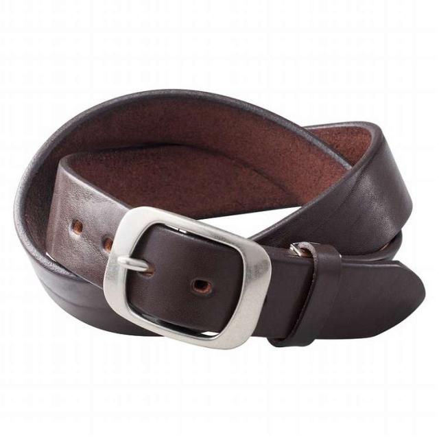 made in underground osaka.japan 栃木レザー ベルト OJ-9351 チョコ(代引不可)【送料無料】