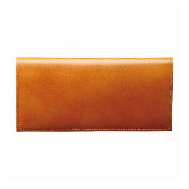 手塗りオイルレザー ササマチ長財布 8160-06 ブラウン(代引不可)【送料無料】