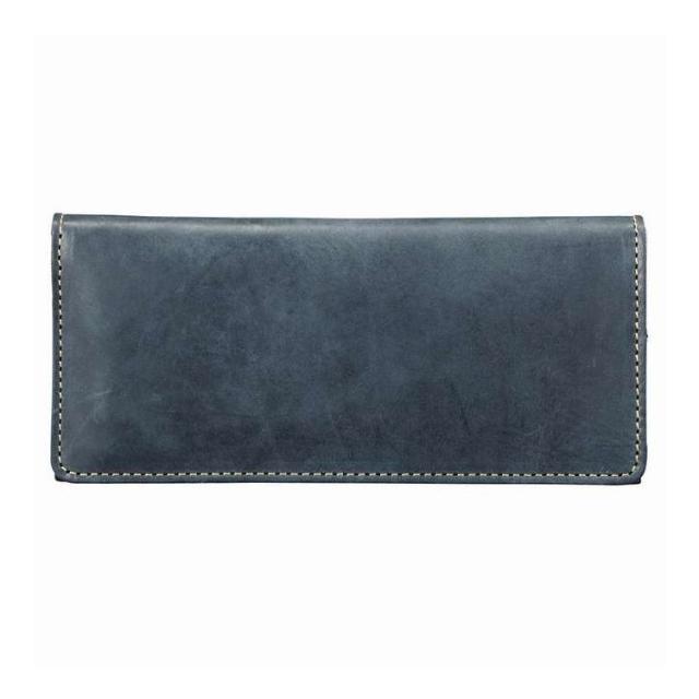 made in underground osaka.japan ヌメ革 長財布 OJ-4524 ブルー(代引不可)【送料無料】
