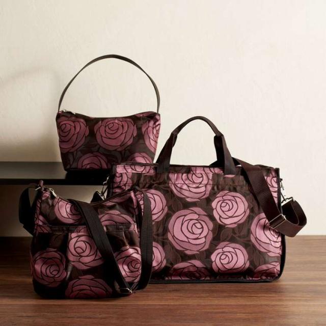 桐生ジャガードバッグセットピンク MLS-15000/10001/5001PI(代引不可)【送料無料】