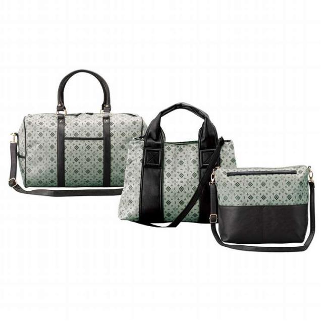 クレア トラベラー ボストン&ショルダー2点 CR25300-B ブラック(代引不可)【送料無料】