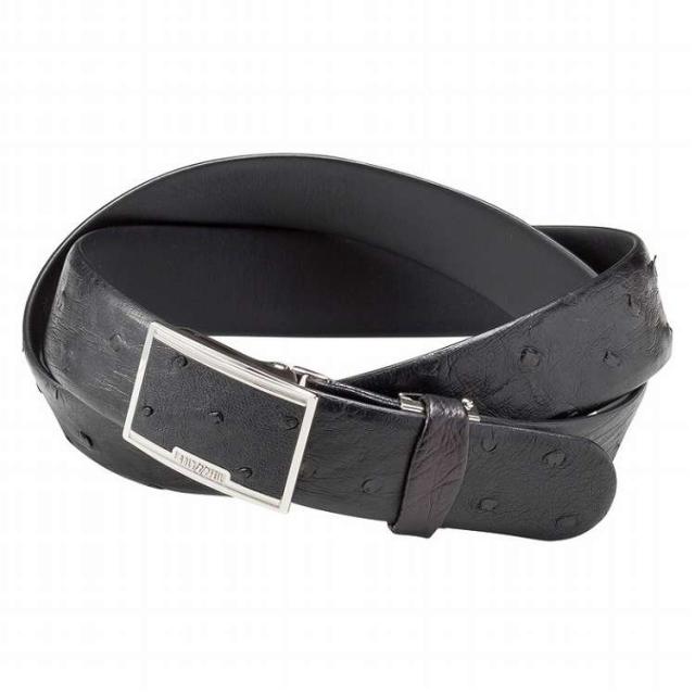 ゴールドファイル オーストリッチベルト GBC1450 ブラック(代引不可)【送料無料】