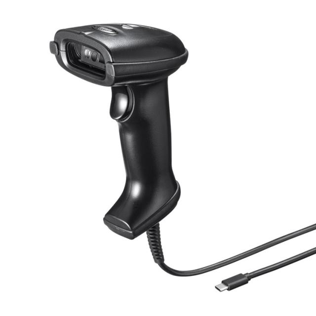サンワサプライ Type-C 2次元バーコードリーダー BCR-TC2D1BK(代引不可)【送料無料】