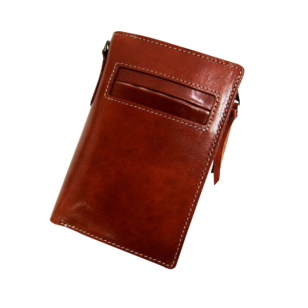 Maturi マトゥーリ プッチーニ イタリアンレザー L字ファスナー 二つ折り財布 MR-021 LBR【送料無料】