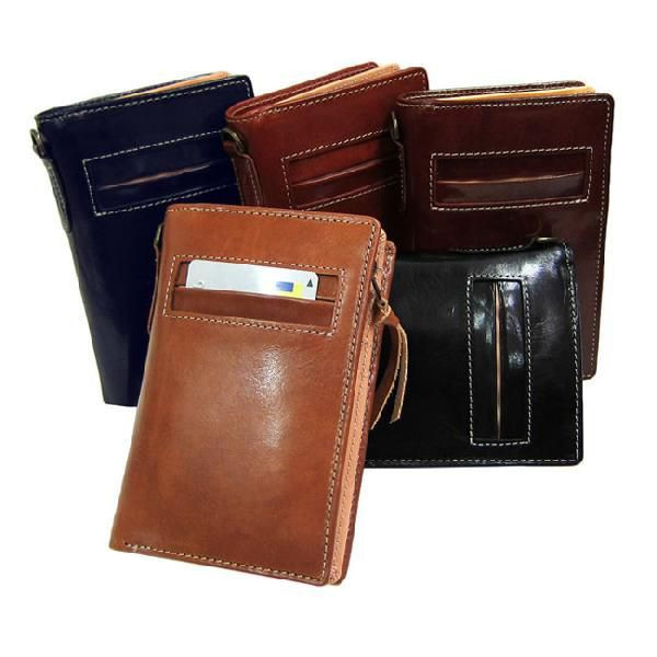 マトゥーリ Maturi プッチーニ イタリアンレザー L字ファスナー 二つ折り財布 MR-021【送料無料】