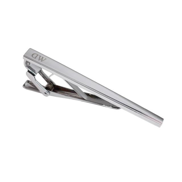 ダニエルウェリントン ネクタイ&タイバー&カフス 3点セットNAVY