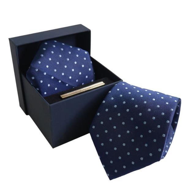 ダニエルウェリントン ネクタイ&タイバー&カフス 3点セットNAVY DW02800014(代引不可)【送料無料】