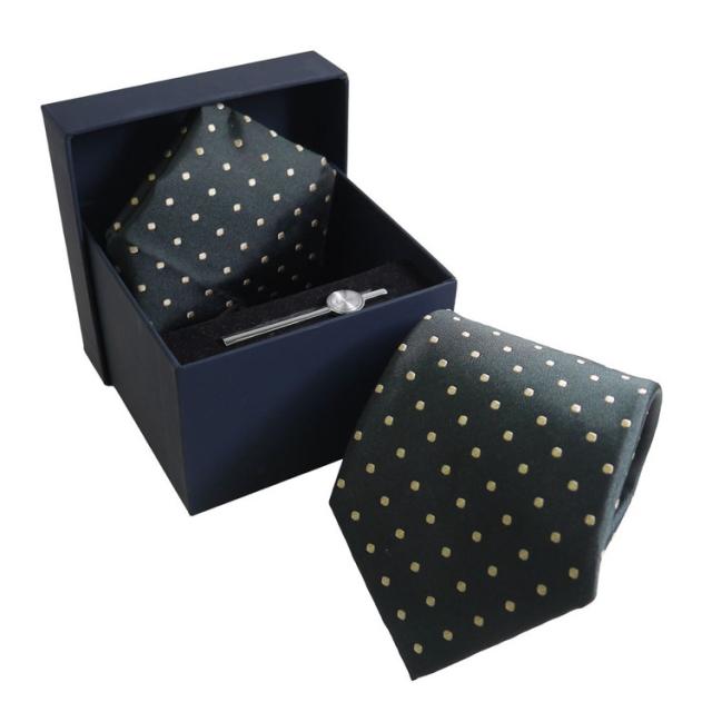 ダニエルウェリントン ネクタイ&タイバー&カフス 3点セットGREEN DW02800015(代引不可)【送料無料】