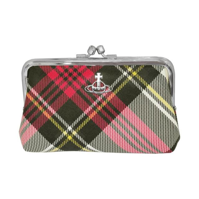 ヴィヴィアンウエストウッド Vivienne Westwood DERBY 44030037-S0012 ポーチ(開閉ガマ口) BIOGREEN SAFFIANO PRINTED O101 NEWEXHIBITIONTARTION(代引不可)【送料無料】