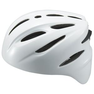 ZETT（ゼット） BHL40S ソフト捕手用ヘルメット ホワイト S（52〜54cm）【送料無料】