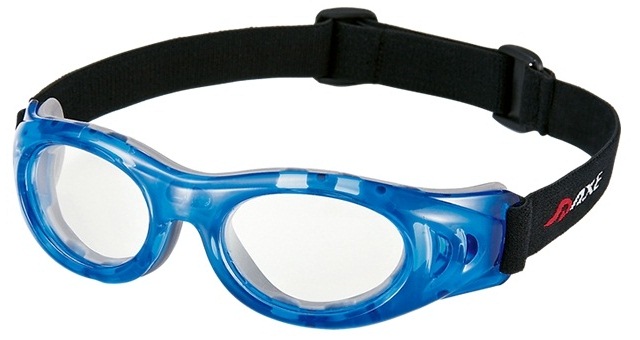 AXE（アックス） サングラス EYE PROTECTOR Mサイズ AEP01 ブルー×クリア BU【送料無料】