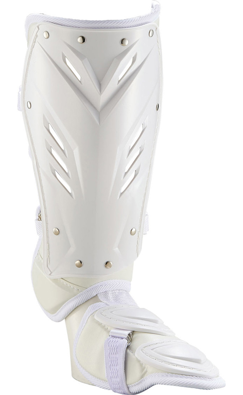 ZETT(ゼット) 打者用 レッグガード 右打者用 BLL2095L 【カラー】ホワイト【送料無料】