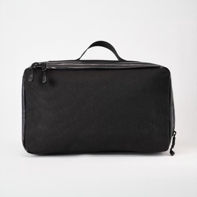 GRAPHENE-X グラフェンX LIMITLESS Expandable Cuboid アクセサリーポーチ 携帯 カバン バッグ 収納 大容量 PC スマホ ケーブル 財布 拡大 拡張 ハンドル 取手 疎水コーティング グラフェン メーカー バックパッ