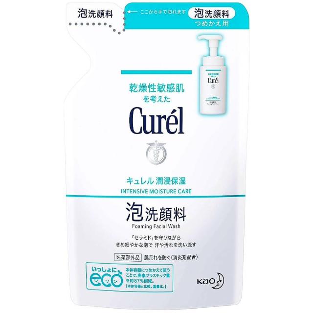キュレル 潤浸保湿 泡洗顔料 つめかえ用 130mlの通販はau PAY マーケット - So-netmo | au PAY マーケット－通販サイト