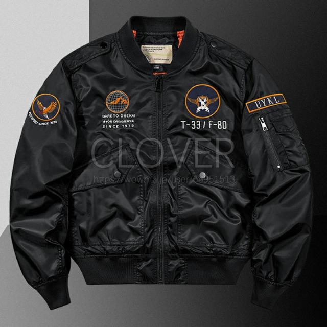 ミリタリージャケット MA-1 メンズ ワッペン 撥水 アメカジ 薄手