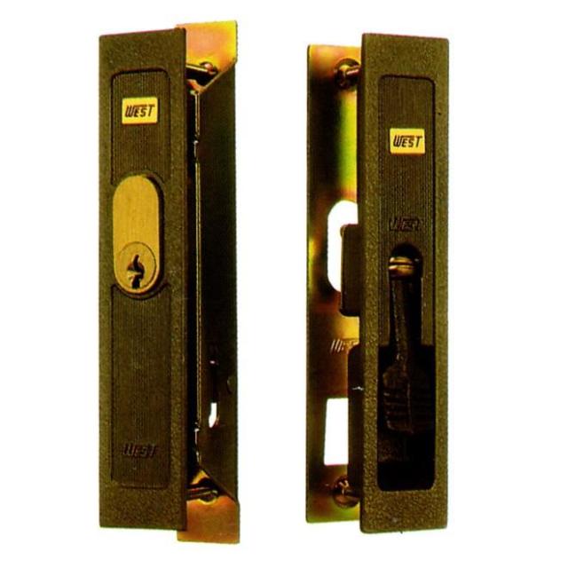 WEST ウエスト 引戸錠 召合錠 ブロンズ アルミサッシ 召合せ KH-2B 引き戸 YKK 不二 神鋼 303-S0305-BTの通販はau PAY マーケット - モノプロマート au ...