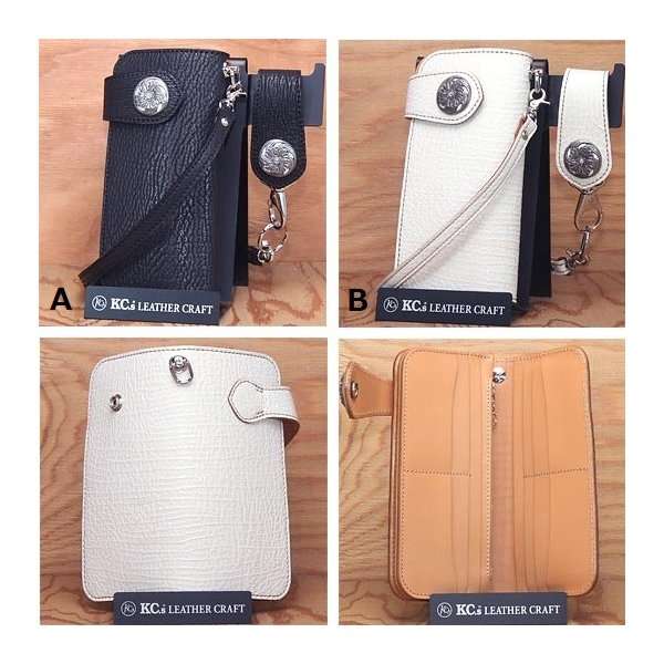 【送料無料(沖縄・離島を除く)】KC s  ケーシーズ  KPW029　ライダースウォレット アリゾナ フローラル シャーク　KPW-029【お取り寄せ商品】【代引不可】【ケイシイズ/LEATHER CRAFT/長財布】