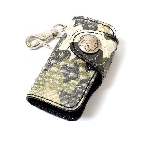 KC s  ケーシーズ KPK522 キーケース カモフラージュ パイソン KPK-522【送料無料(沖縄・離島を除く)】【ケイシイズ LEATHER CRAFT キーケース 鍵 オハヨー】【お取り寄せ商品】