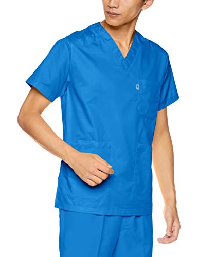 ブルー_4L [] スクラブ 男女兼用 冷感 涼しい クールマックス 【ストレッチ/吸汗速乾/制電/消臭】 MZ0120 ブルー 4Lの通販はau PAY マーケット - TEISHIN ...