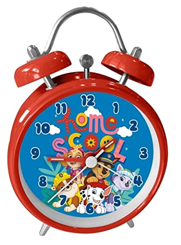 パウパトロール 大音量 目覚まし時計 アナログ ベル めざまし時計 置き時計 時計 おしゃれ 子供 電池式 乾電池 paw patrol ...