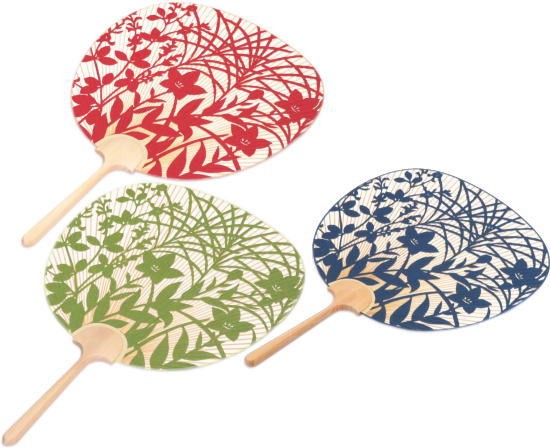 ＜すず風＞大型透かし団扇 片面透かし　２８ｃｍ【京うちわ】【団扇】【うちわ】踊りうちわ　都うちわ　扇うちわ