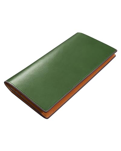 ACLUO 財布 メンズ 栃木レザー 長財布 一流の革職人が作る 本革 ウォレット 薄い 大容量 ながざいふ 紳士用 革財布 YKKファスナー