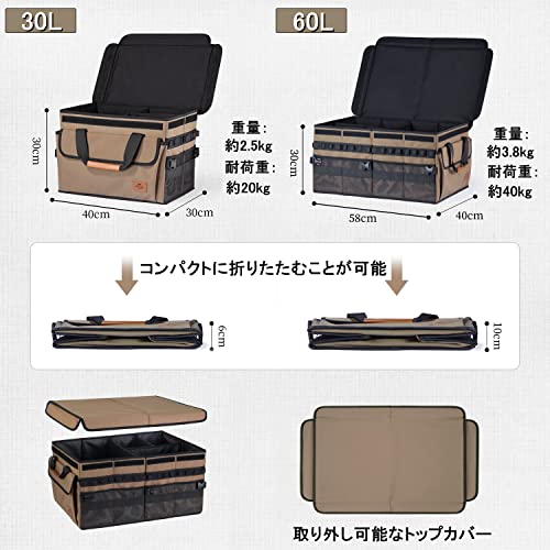 Naturehike トートバッグ キャンプ ボックス アウトドア 収納バッグ 大