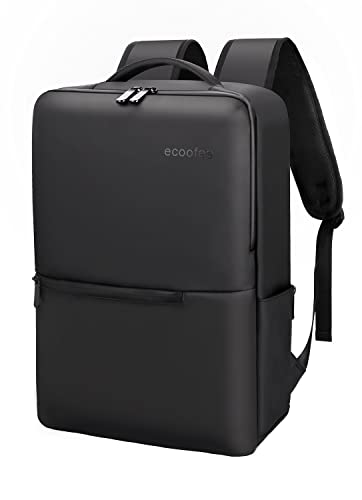 ecoofee リュック ビジネスリュック メンズ 防水 15.6インチ PCリュック 止水ファスナー 軽量 リックサックメンズ 大容量 A4収