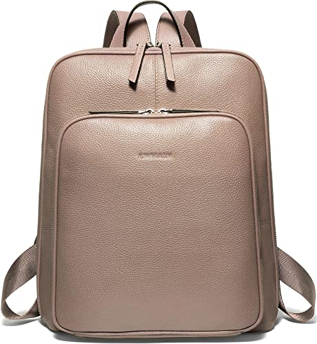 Enmain 2way リュック レディース 本革レザー ビジネスバッグ 女性用 ショルダー バックパック 軽量 大容量 かわいい 防水 大人