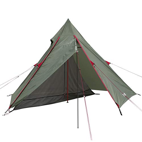 DODディーオーディー ライダーズワンポールテント ツーリング仕様2ルーム 1人用 T1-442