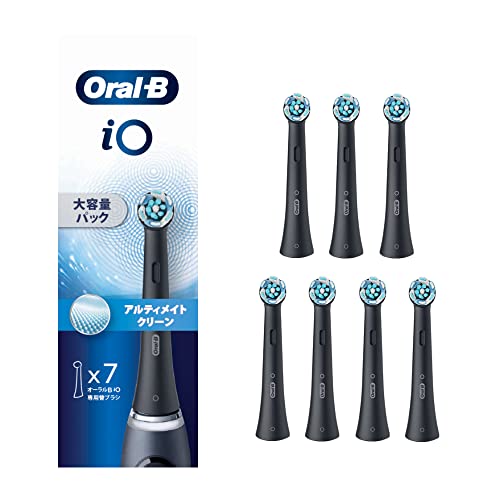 ・ 限定ブラウン オーラルB iO 替えブラシ アルティメイトクリーン ブラック 7本 iORBCB-7EL iOシリーズ専用