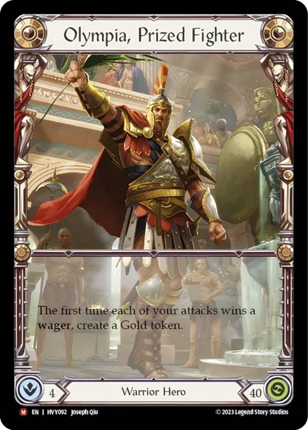 フレッシュ＆ブラッド HVY 092 Olympia, Prized Fighter (M マジェスティック) Heavy Hitters ...