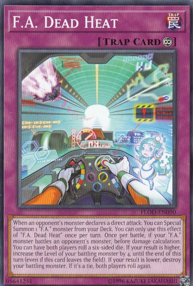 遊戯王 FLOD-EN090 F.A. Dead Heat(英語版 Unlimited Edition ノーマル) フレイム・オブ・ディストラクションの通販はau PAY マーケット ...