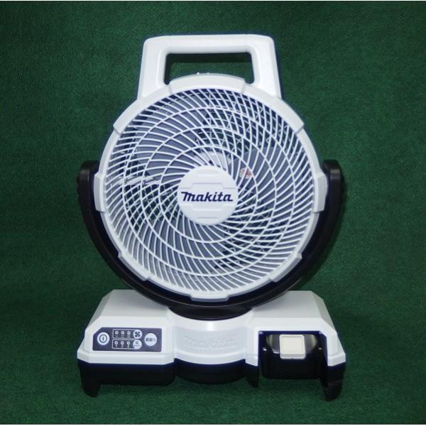 マキタ CF203DZW+BL1860B+DC18WC 18V自動首振機能付充電式ファン 羽根径235mm 6.0Ahバッテリ・充電器付セット 白 新品 風速アップ 扇風機