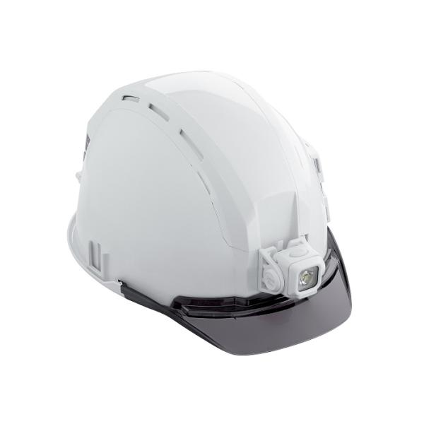 タジマ HSWB1 セフメット べ−シックセット セフメット専用ヘッドライトED付 ホワイト 新品 ヘルメット TJM