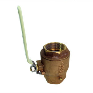 GROCO ボールバルブ NPTねじサイズ3″ 31.7mm プロンズ製