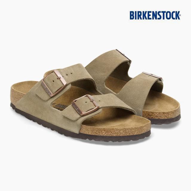ビルケンシュトック アリゾナ 普通幅 メンズ レディース トープ ベージュ スエード BIRKENSTOCK ARIZONA LEVE TAUPE 0051461 ストラップサンダル[PU1]