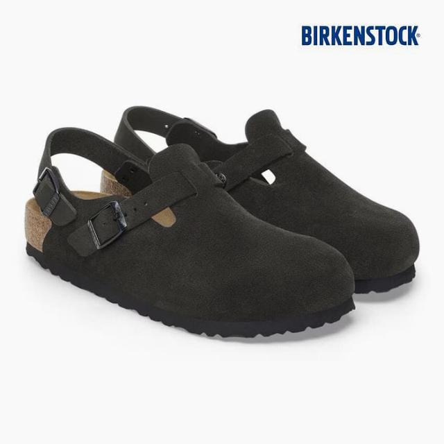 ビルケンシュトック トキオ 2 メンズ レディース 普通幅 黒 スエード BIRKENSTOCK TOKIO II SUEDE BLACK 1028337[PU3]