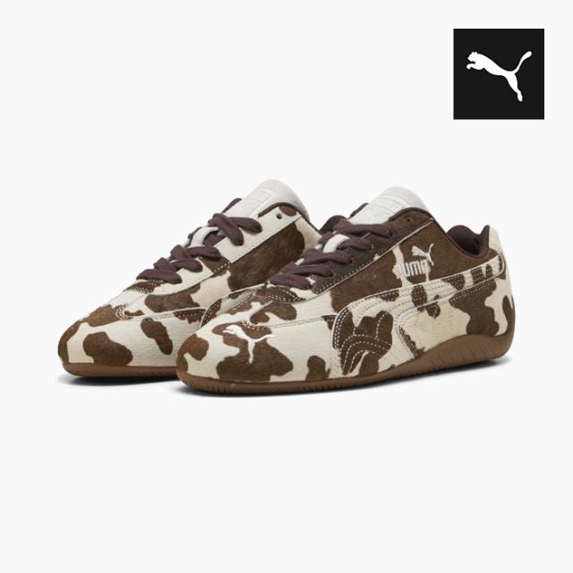 毎日発送 プーマ スピードキャット カウ柄 PUMA メンズ レディース スニーカー SPEEDCAT COW WNS 406141-01 牛柄 ポニーヘア
