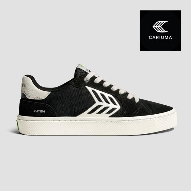 CARIUMA カリウマ スケートボードシューズ スニーカー CATIBA PRO 2.0 メンズ オールブラック 黒 スエード カチバ プロ BLACK/IVORY 482809B06[PU2]