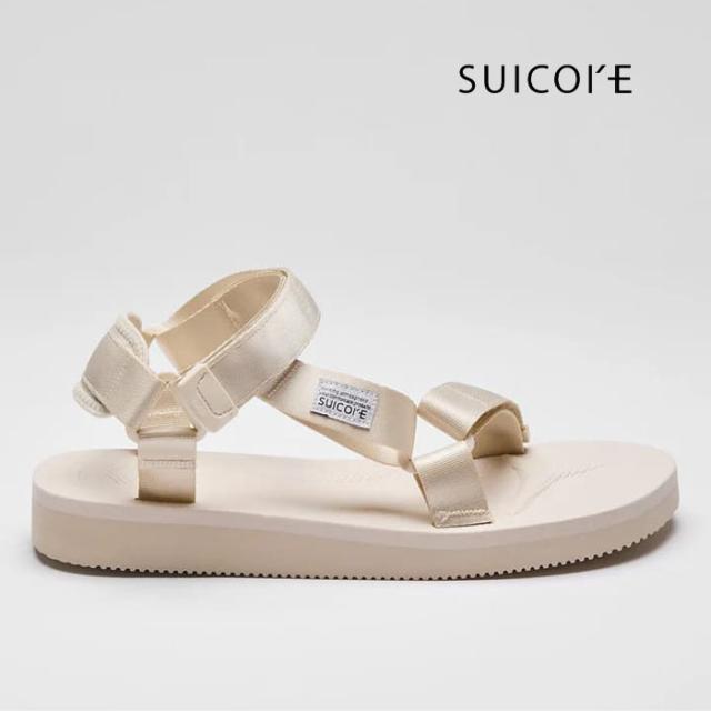 SUICOKE スイコック サンダル DEPA-CAB CHALK OG-022CAB-CHK デパ ベージュ チョーク メンズ レディース 抗菌 スポーツサンダル ストラップ 定番