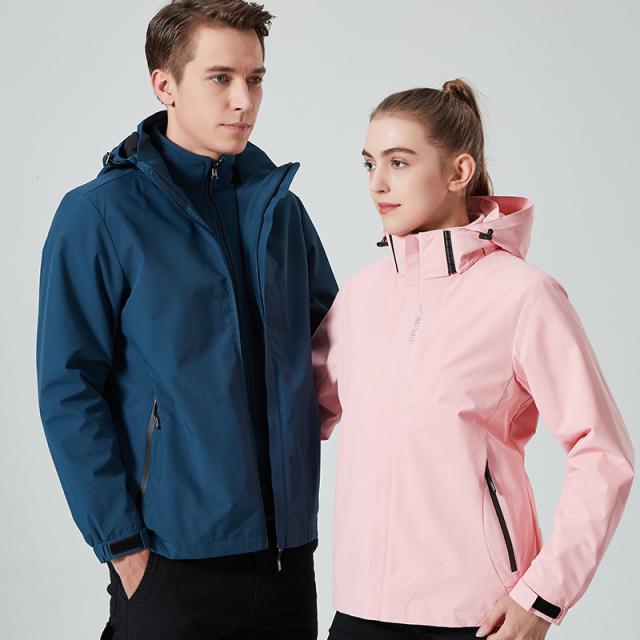 2点セット インナー付きマウンテンジャケット メンズ 男女兼用 スキー