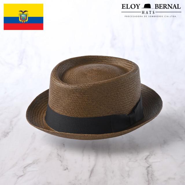 ELOY BERNAL 帽子 パナマ帽 春 夏 メンズ 大きいサイズ カンカン帽 ポークパイハット ブランド エクアドル HELEN（ヘレン ...