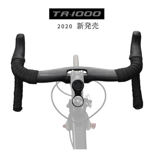 TOSEEKドロップハンドル 31.8*440mm カーボンハンドル ロードバイクハンドル ピストハンドル コンピューターマウント付き TK059 TOSEEKドロップハンドル 31.8*440mm カーボンハンドル ロードバイク