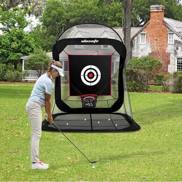 ゴルフ練習器具 練習用ネット ゴルフネット 自宅トレーニング 室内室外 組立簡単 収納便利 人工芝マット ゴルフ用品 tygt020