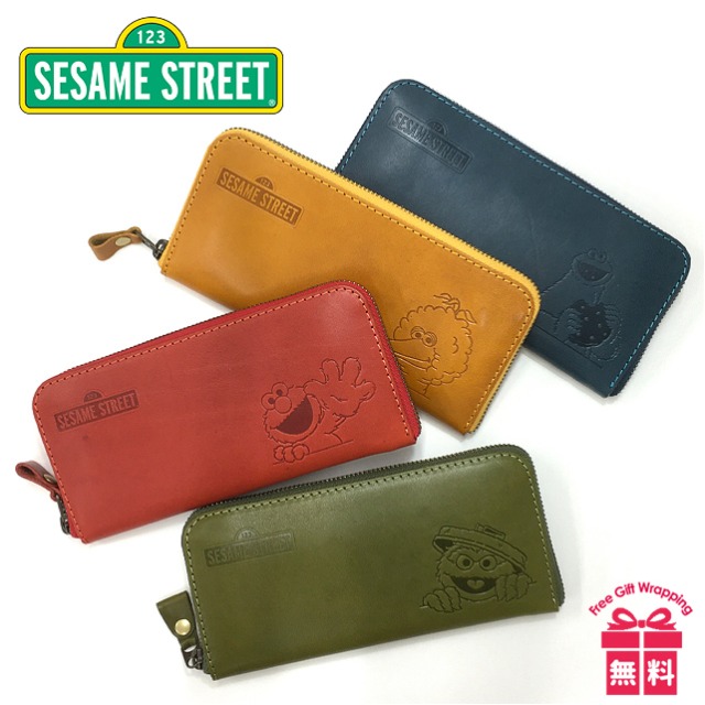 長財布 レディース 本革【sew-1】SESAMESTREET セサミストリート 栃木レザー ラウンドファスナー長財布 レザー 牛革 カウレザー 財布 サイフ ロングウォレット フルジップ ファスナー メンズ レディース 男性 女性 男女兼用 ビジネス 通勤 通学 旅行 修学旅行