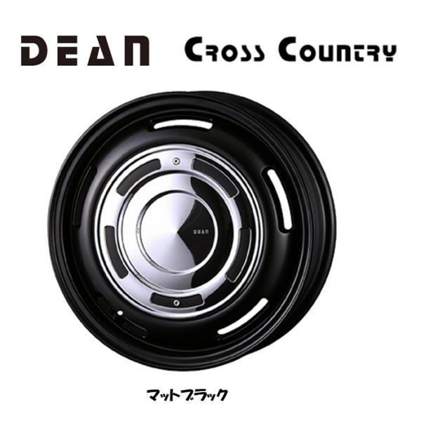 CRIMSON DEAN CROSS COUNTRY クリムソン ディーン クロスカントリー NV200 バネット 5.0J-14 +43 4H114.3 マットブラック 4本セット 送の通販 ...