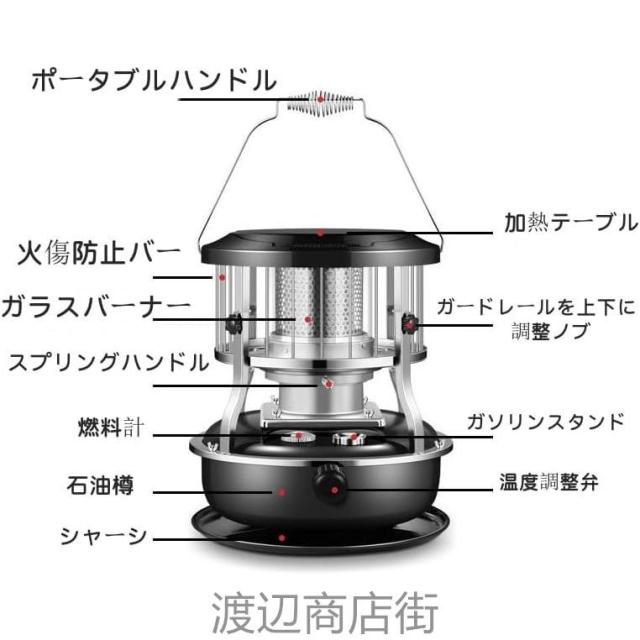 アルパカストーブランプ 【2023最新型 】1台2役 タンク容量4.5L 360